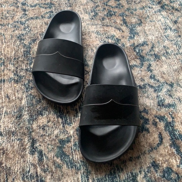Hunter | Shoes | Hunter Slide Sandal Black 7 | Poshmark